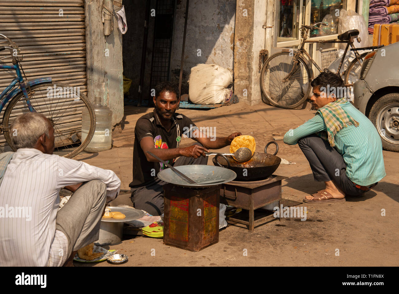 India Street Life Stock Photo - Alamy