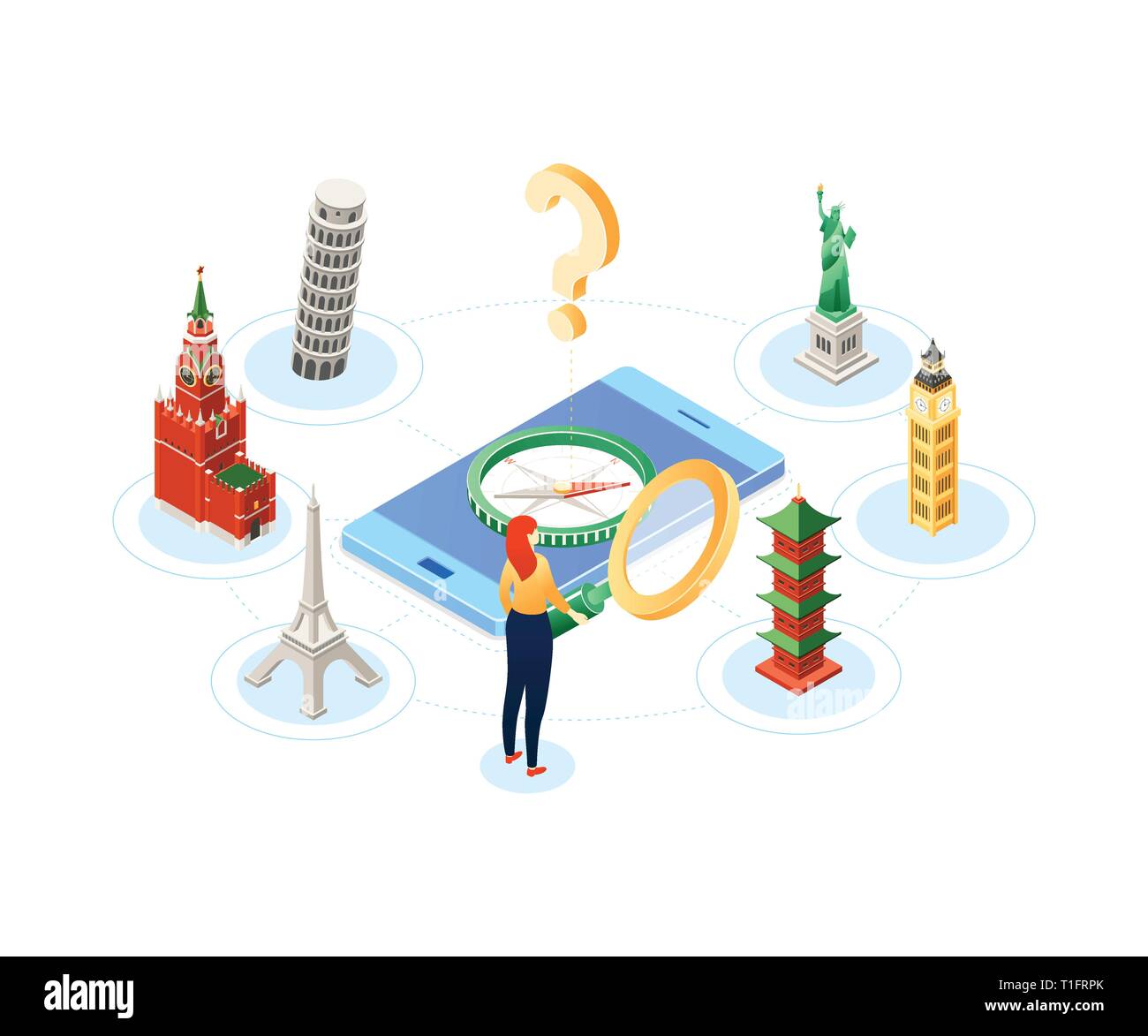 Modern architecture people usa Cut Out Stock Images & Pictures - Alamy