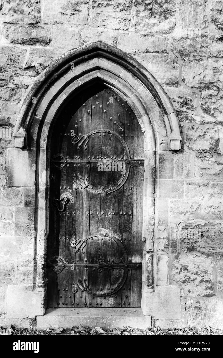 All Saints Church Hooton Pagnell Stock Photo - Alamy