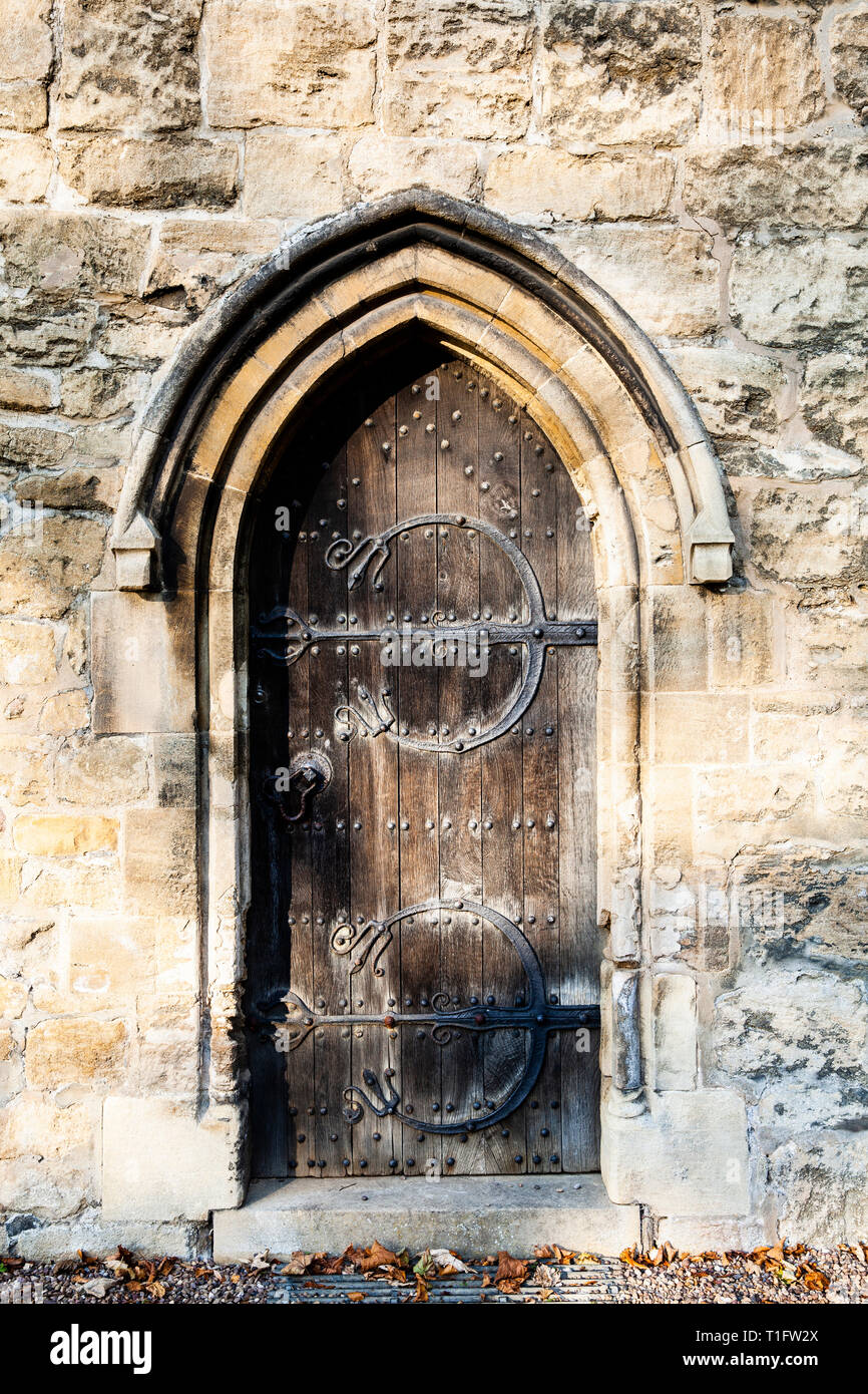 All Saints Church Hooton Pagnell Stock Photo - Alamy