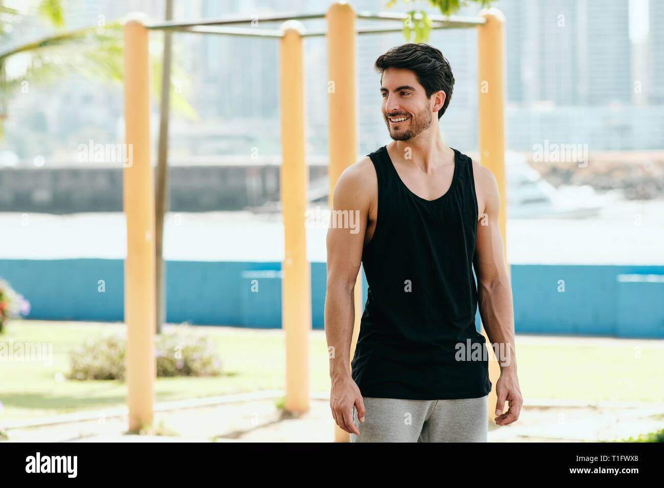 Calisthenics man hi-res stock photography and images - Alamy
