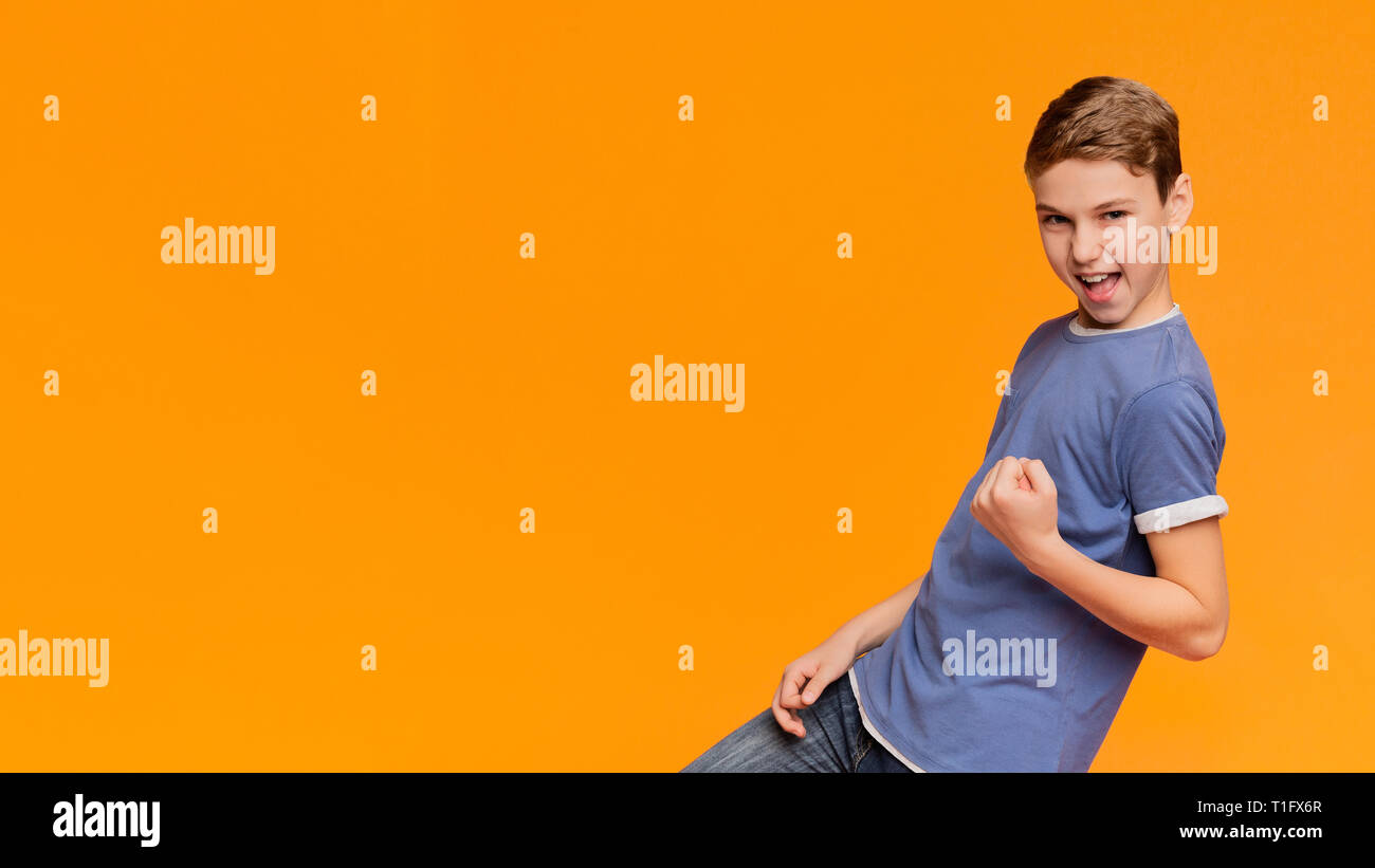Child making fist with hand hi-res stock photography and images - Alamy