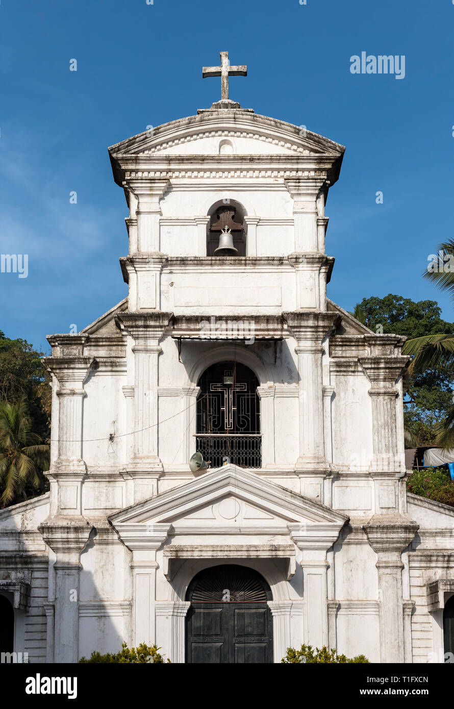 St Sebastian's Chapel, Fontainhas, Panaji (Panjim), Goa, India Stock ...
