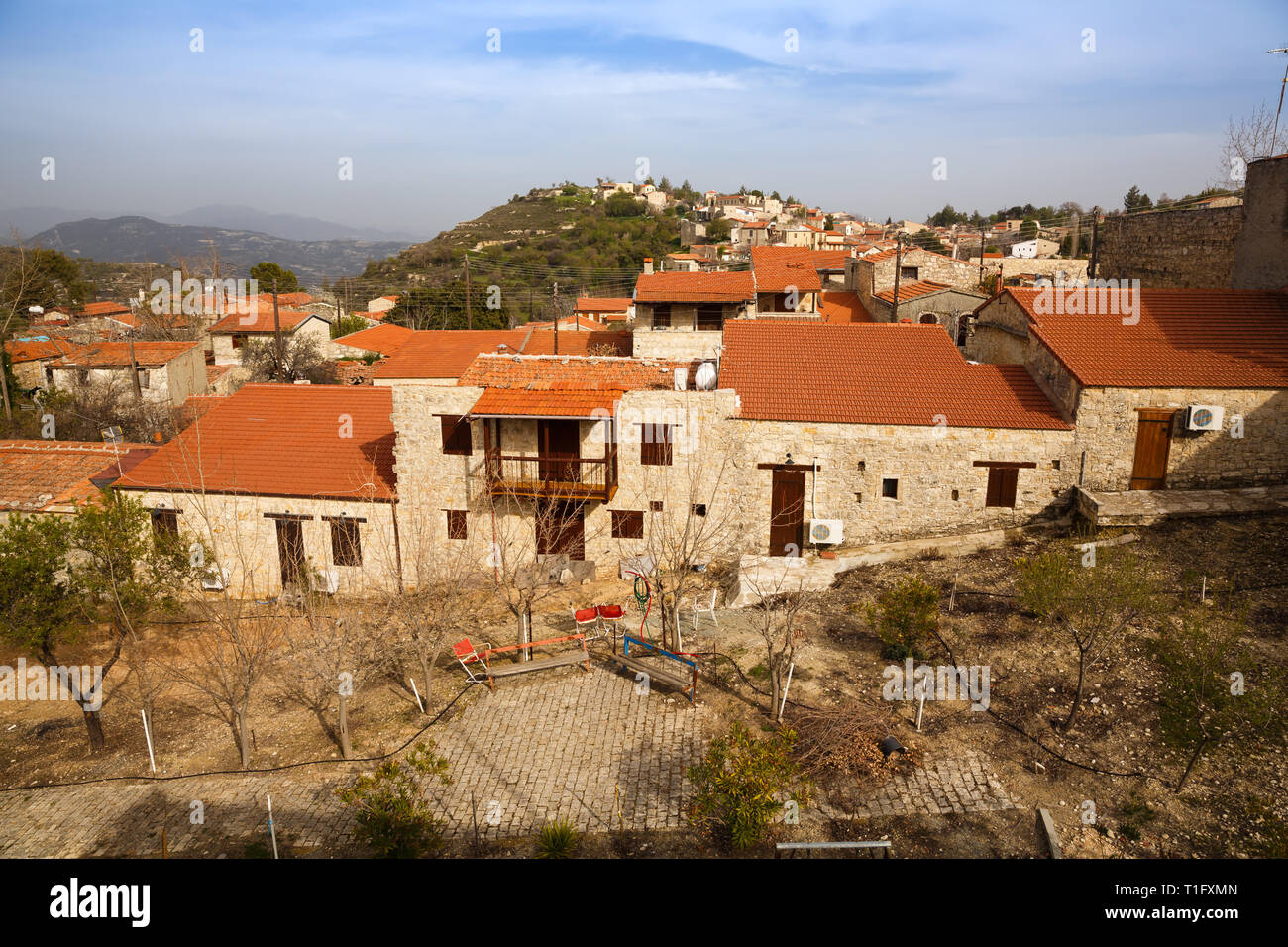 Village architecture cyprus hi-res stock photography and images - Alamy