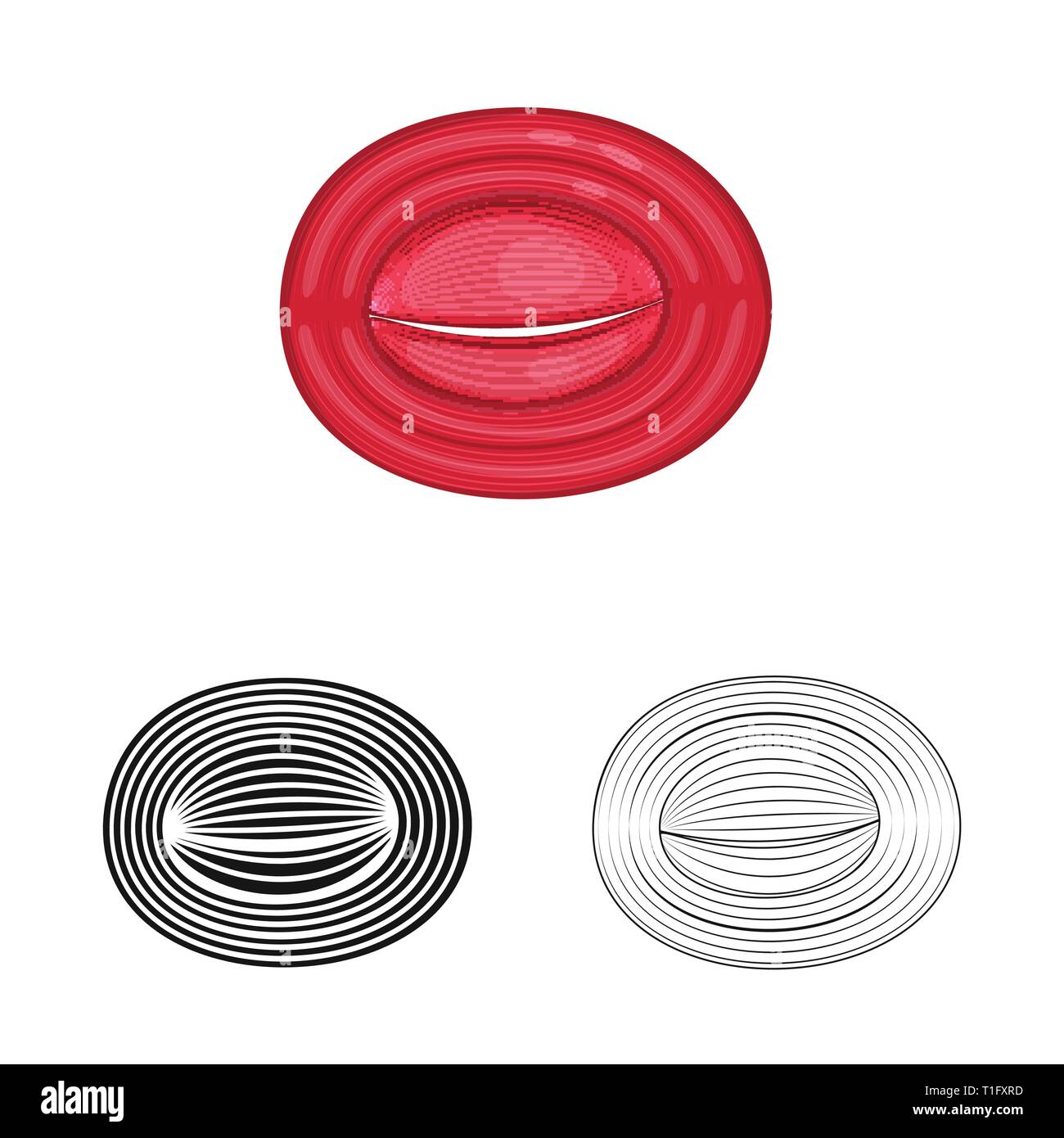 Vector design of fiber and muscular icon. Collection of fiber and body ...