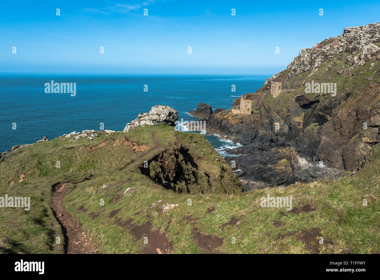 Botallack cornwall and poldark hi-res stock photography and images - Alamy