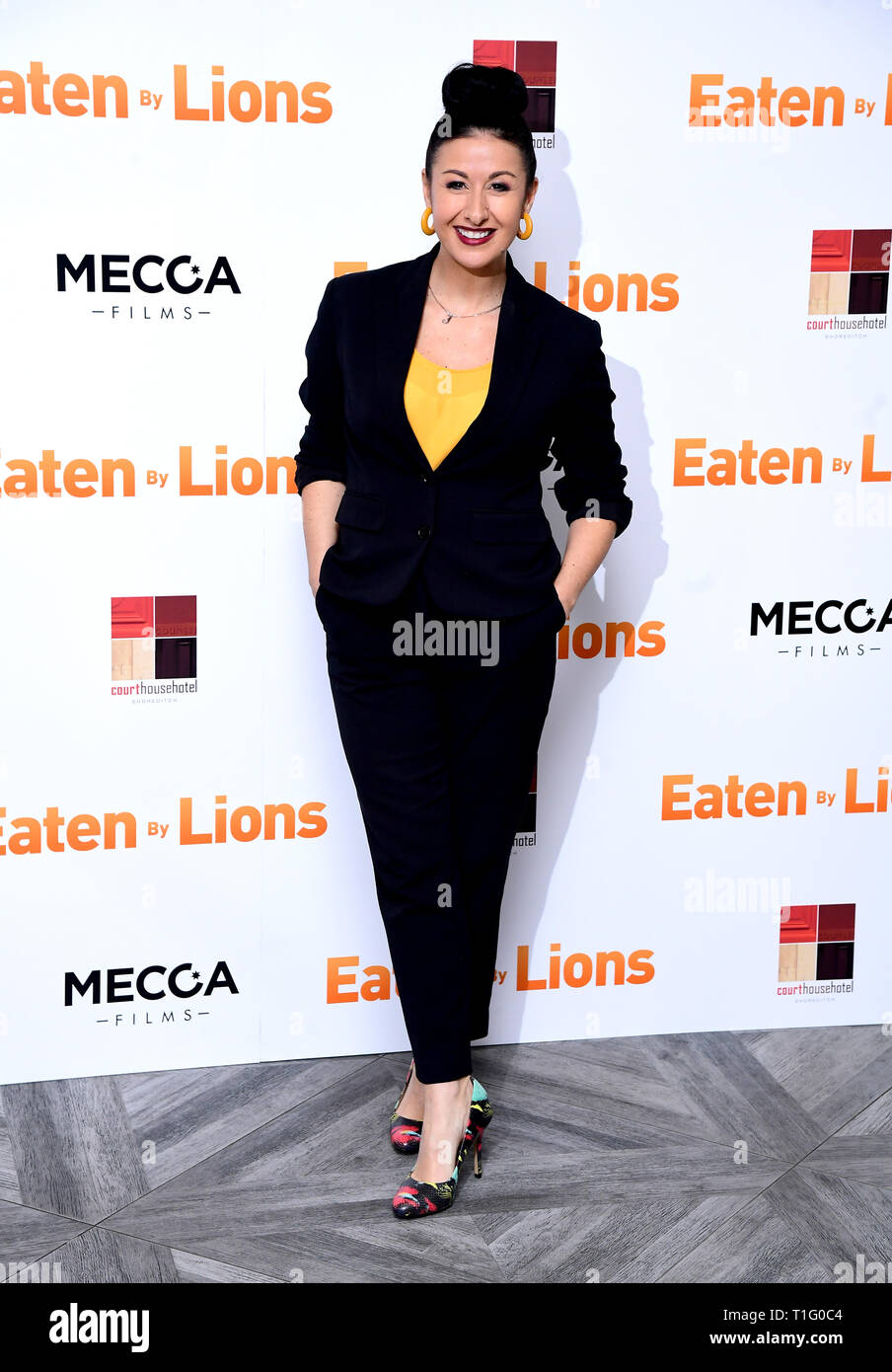 Hayley Tamaddon attending the Eaten by Lions Premiere held at The ...