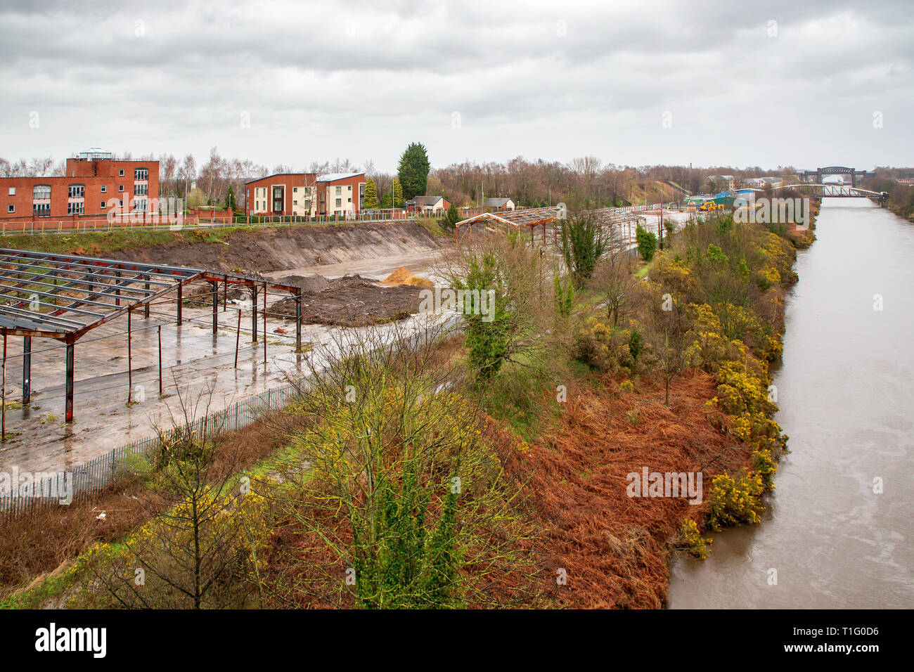 Latchford, Warrington, Cheshire - The redevelopment of the disused ...