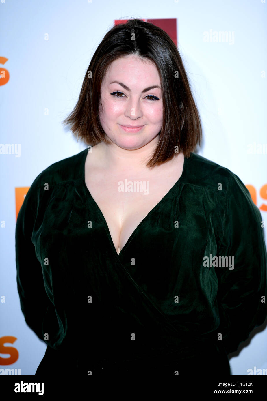 Sarah Hoare attending the Eaten by Lions Premiere held at The ...