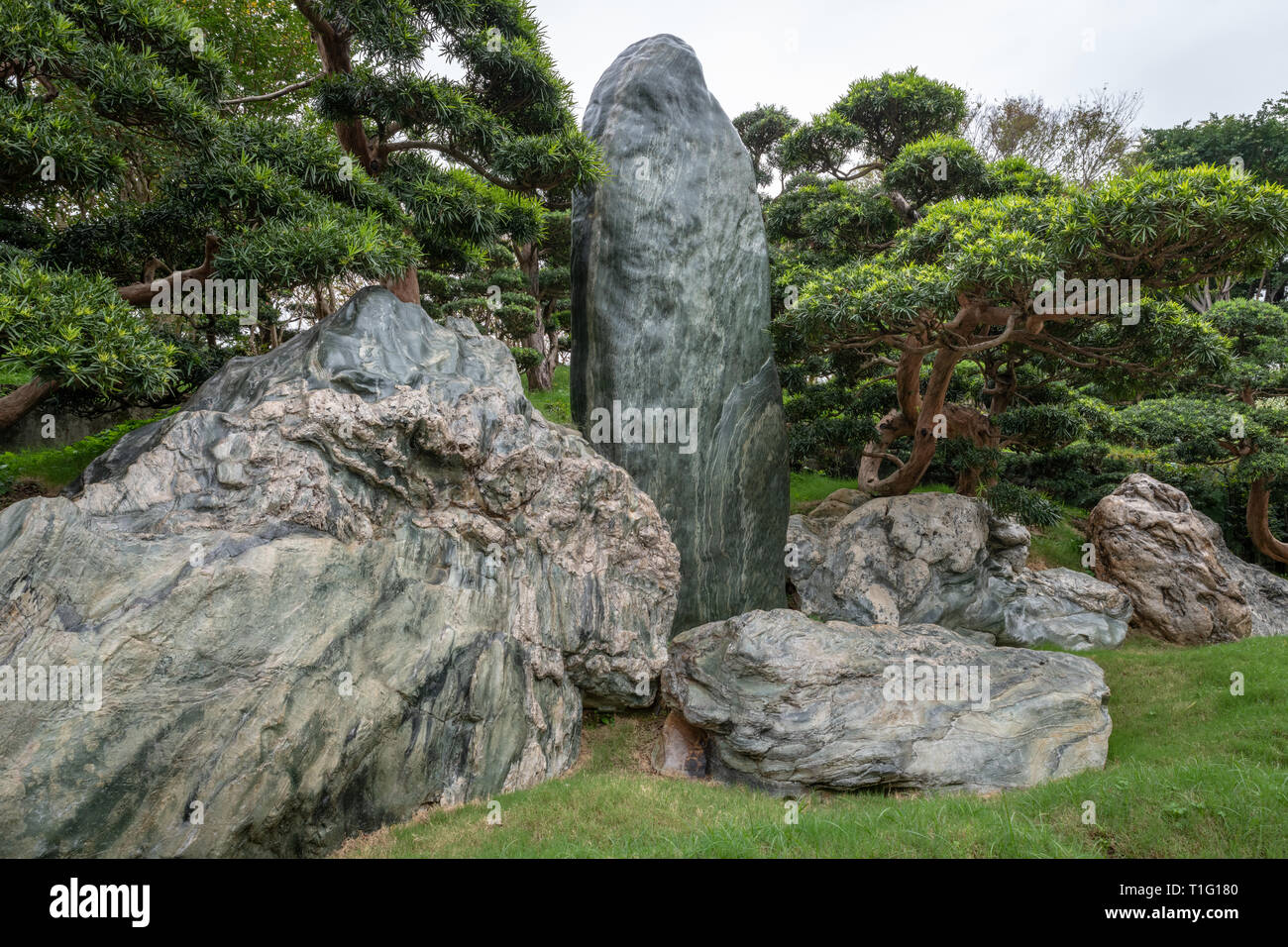 Nan Liang Gardens, Hong Kong Stock Photo - Alamy