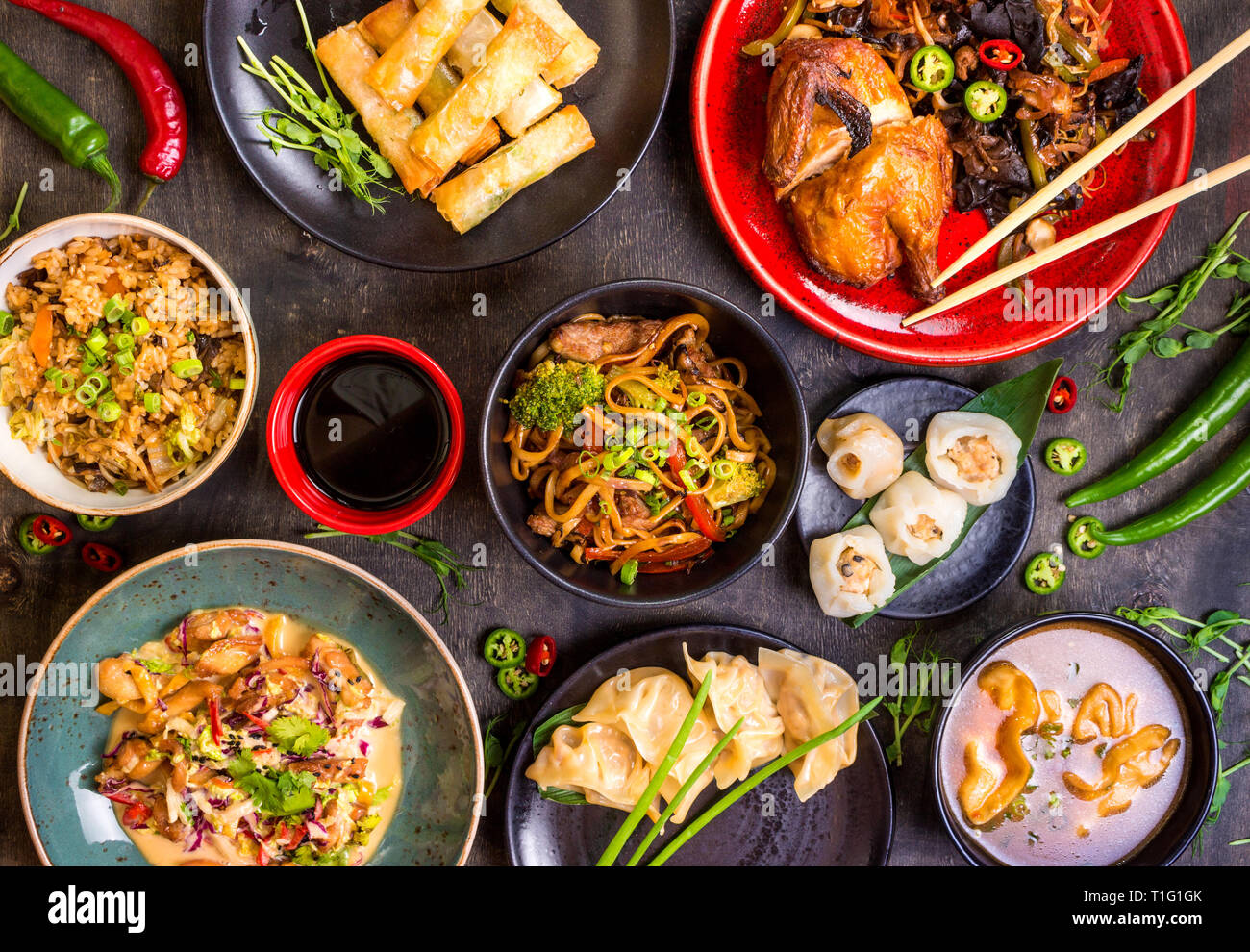 Chinese Food Background