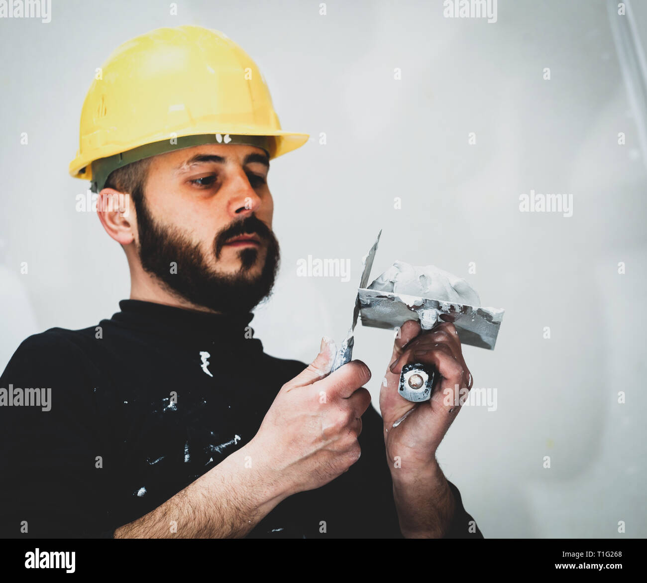 Gypsum work hi-res stock photography and images - Alamy