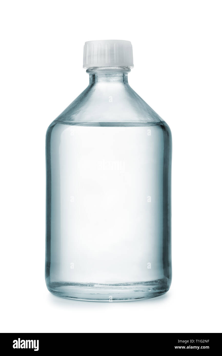 Laboratory Glassware Transparent Liquid Isolated High Resolution Stock ...