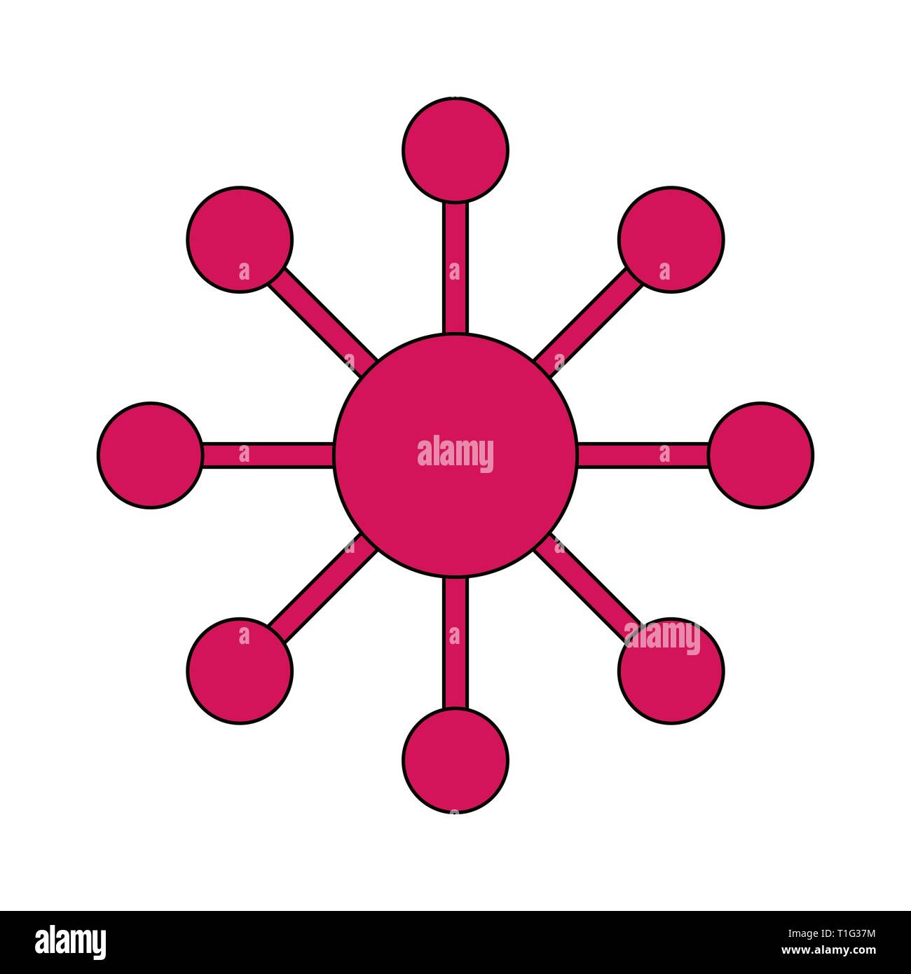 Community hub Stock Vector Images - Alamy