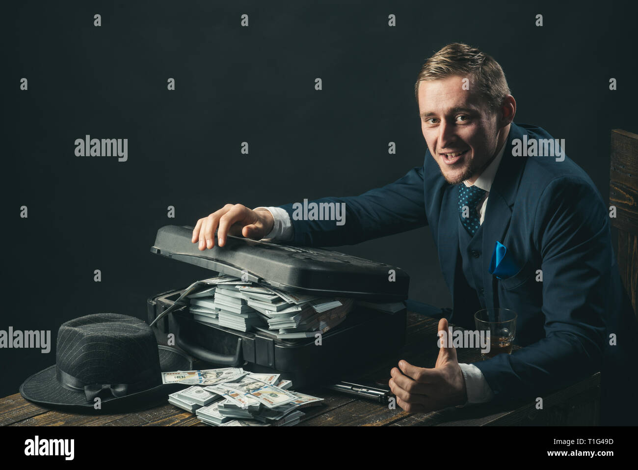 Mafia accountant hi-res stock photography and images - Alamy