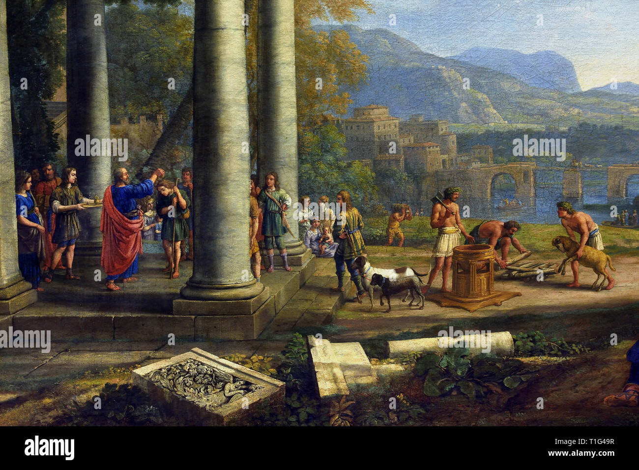 David Anointed King by the Prophet Samuel 1647 Claude GELLÉE, or Claude ...