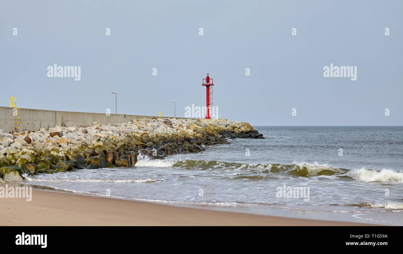 Red navigation beacon hi-res stock photography and images - Alamy