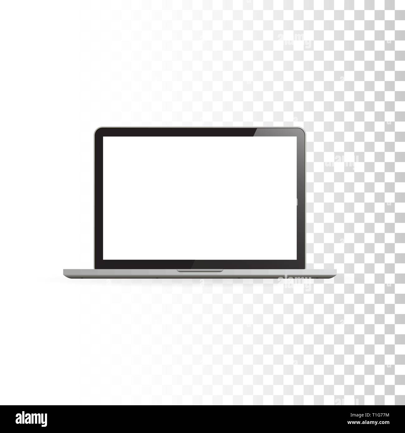 Realistic vector devices on a isolated white background.Vector mockup ...