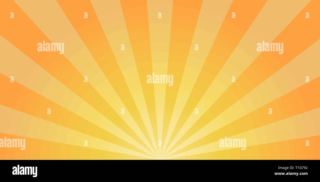 Sun burst background. Sun rays background. Retro abstraction. Comic ...