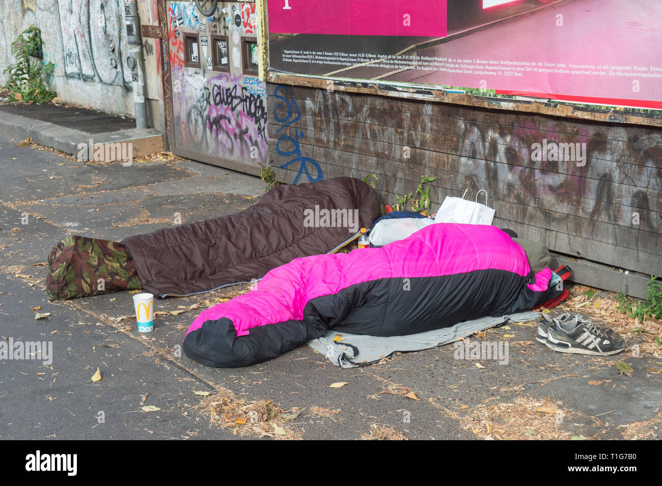 Germany homeless hi-res stock photography and images - Alamy