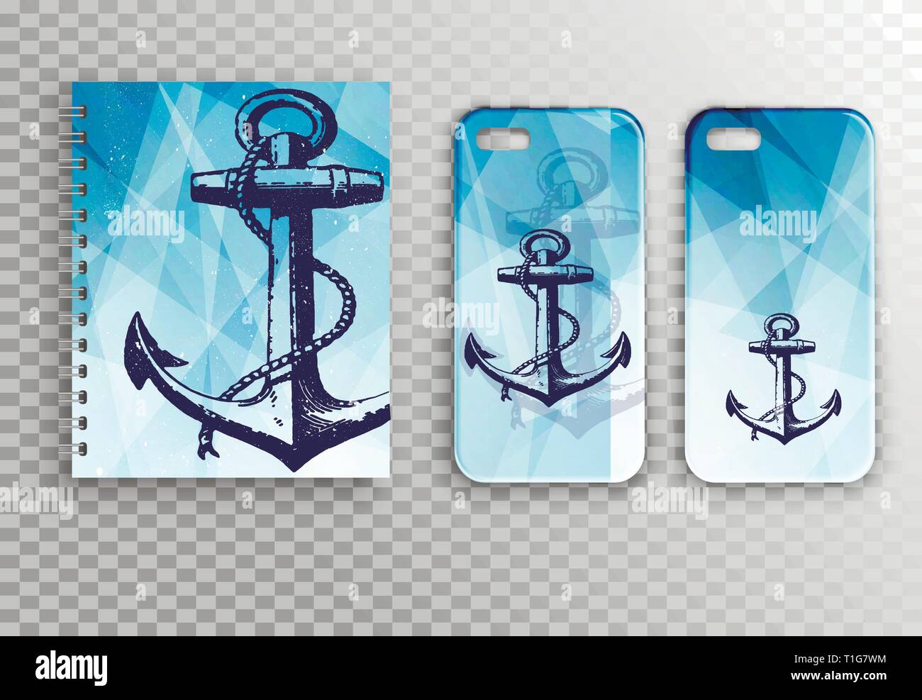 Mock up notepad Stock Vector Images - Alamy