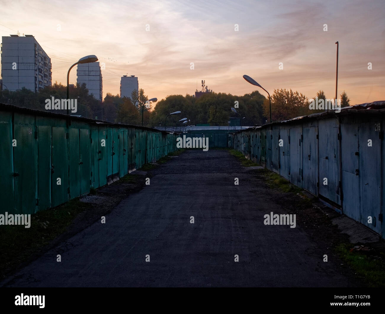 The garage moscow hi-res stock photography and images - Alamy