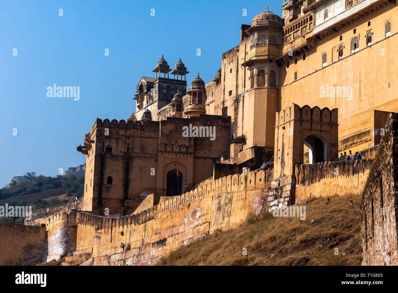 Temples and Forts of Jaipur Stock Photo - Alamy