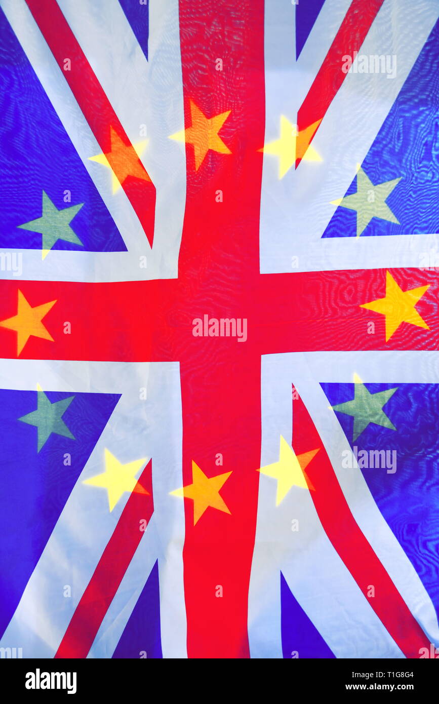 Flags of the united kingdom of great britain hi-res stock photography ...