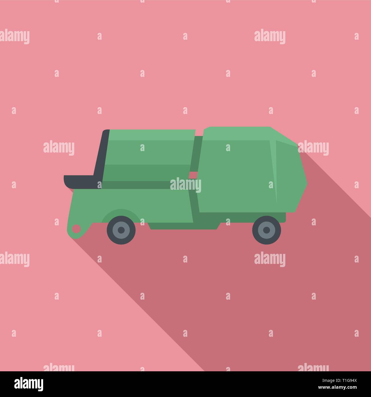 Farm machine icon. Flat illustration of farm machine vector icon for ...
