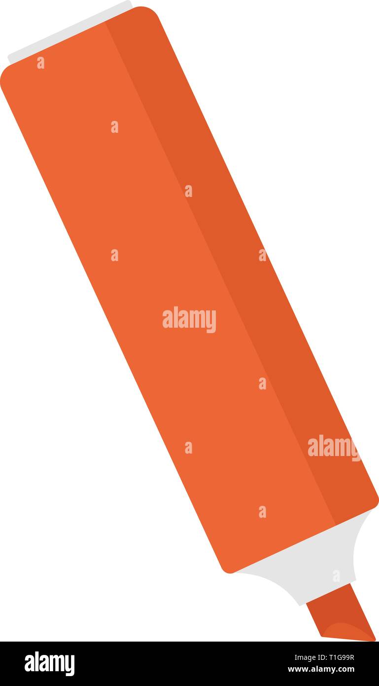 Red marker icon. Flat illustration of red marker vector icon for web ...