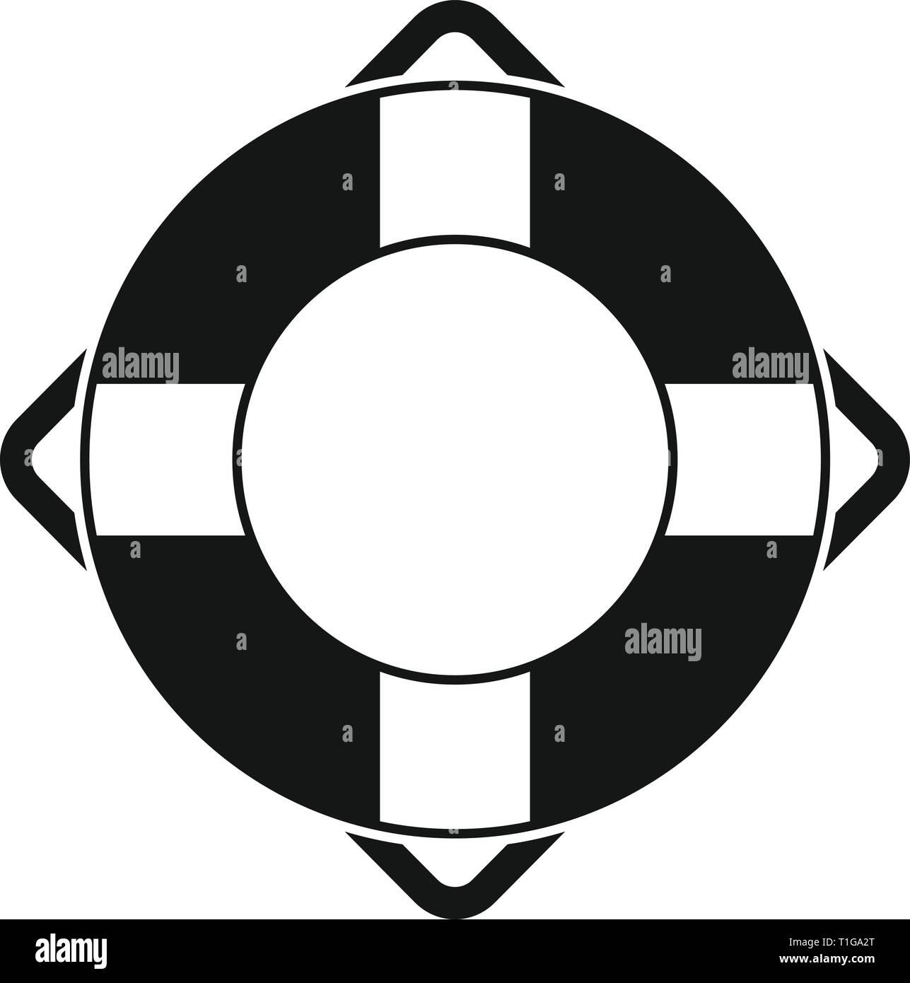 Life buoy icon. Simple illustration of life buoy vector icon for web ... Life buoy icon. Simple illustration of life buoy vector icon for web ...