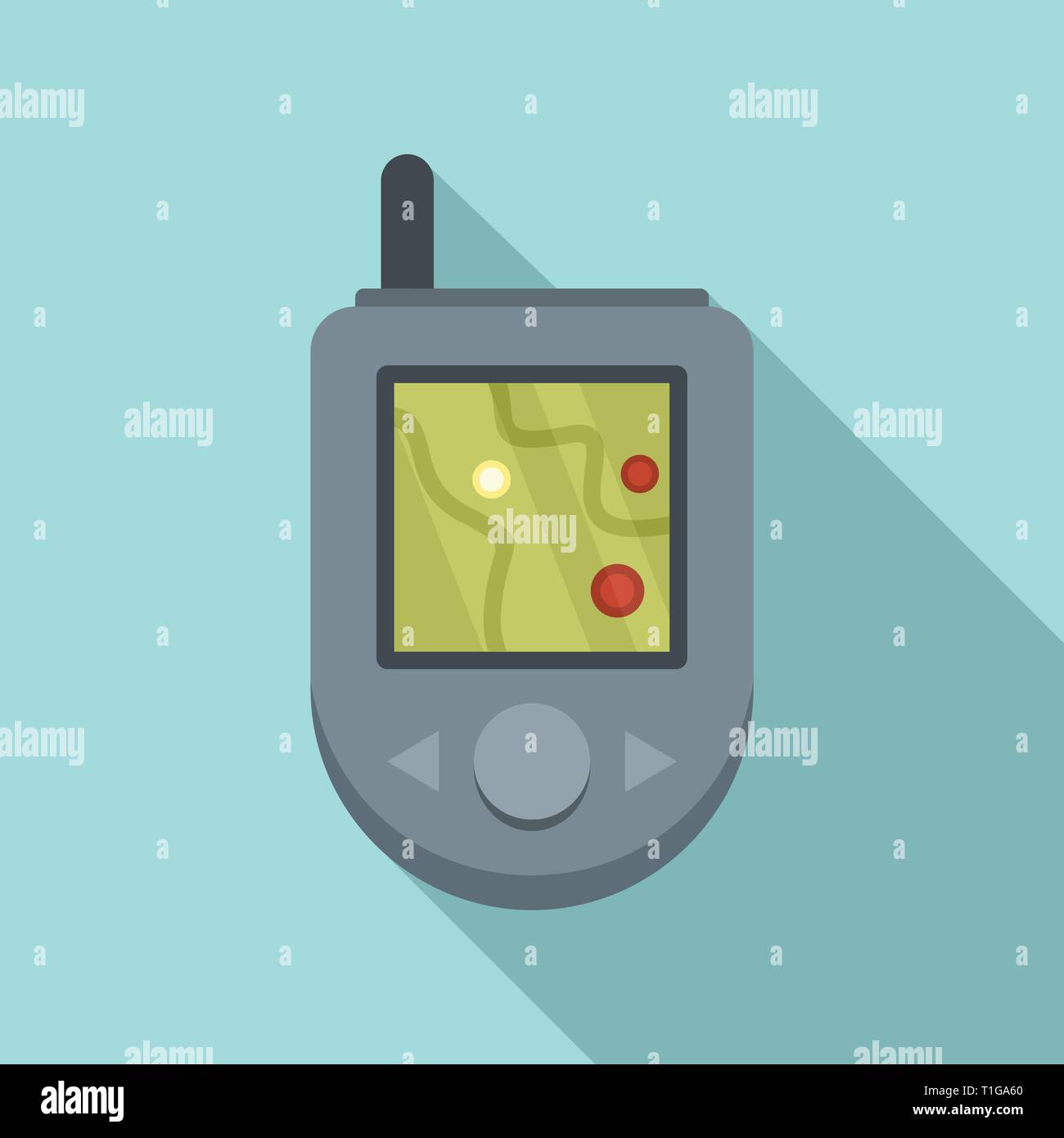 Locator tracker map Stock Vector Images - Alamy