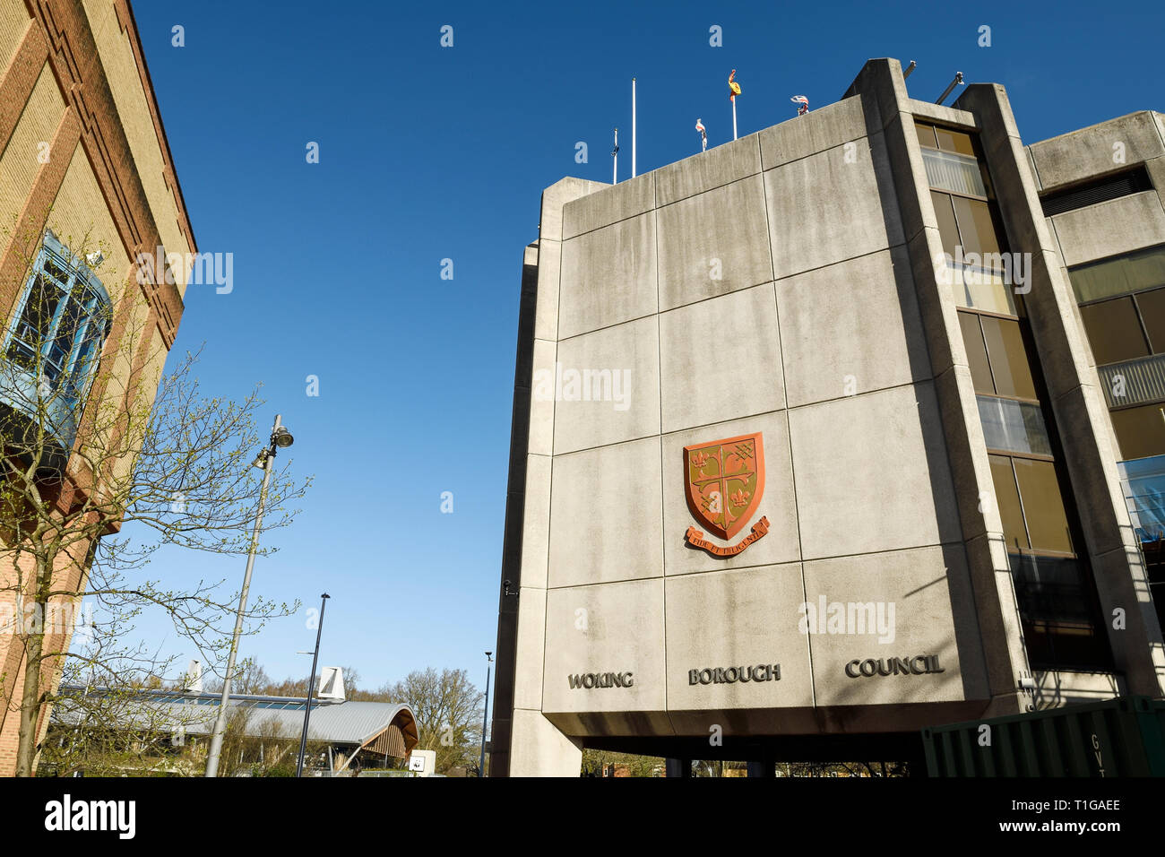 Woking town centre hi-res stock photography and images - Alamy