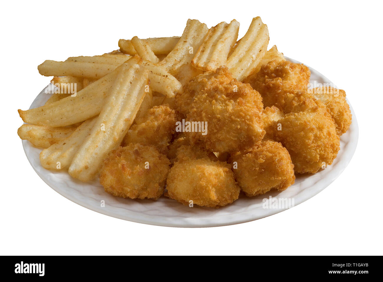 Crispy fries icon Cut Out Stock Images & Pictures - Alamy