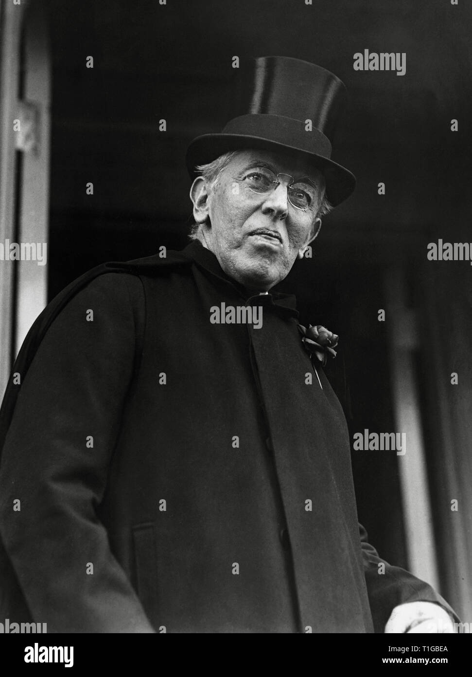 U S President Woodrow Wilson 1856 1924 He Served As The 28th