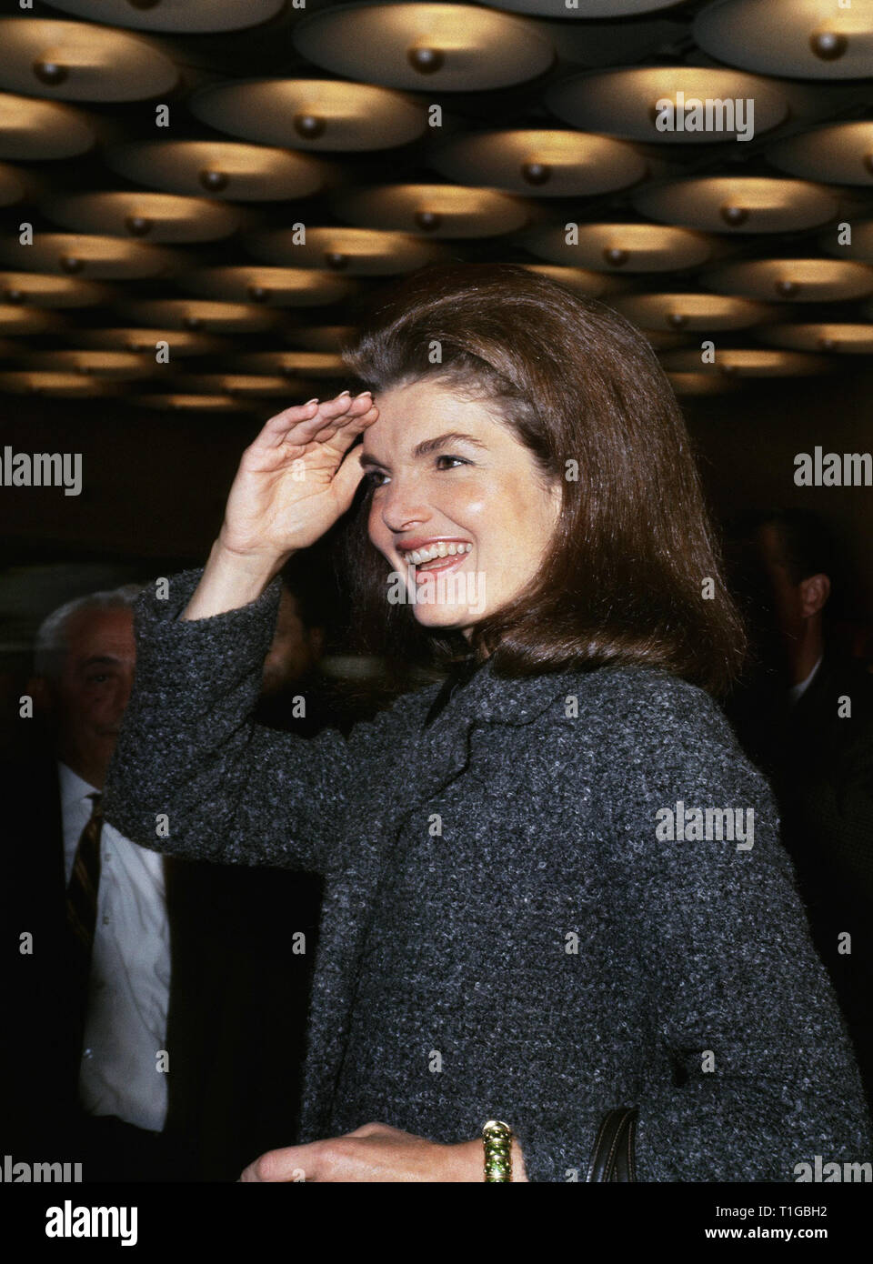 Former First Lady Jacqueline Kennedy, circa 1966 File Reference # 1003 ...
