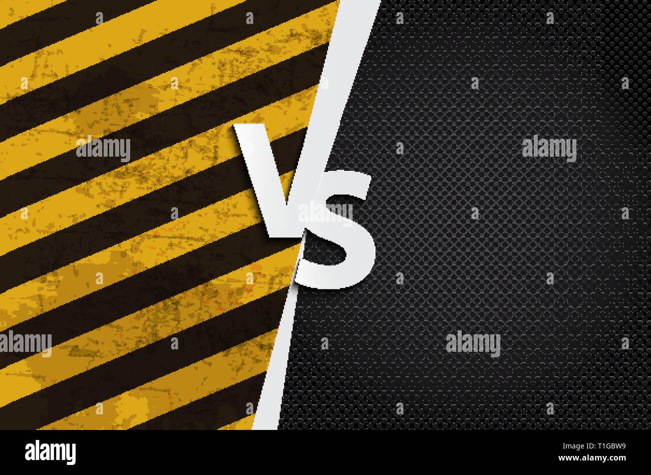 Versus letters figh background. Vector Illustration EPS10 Stock Vector ...