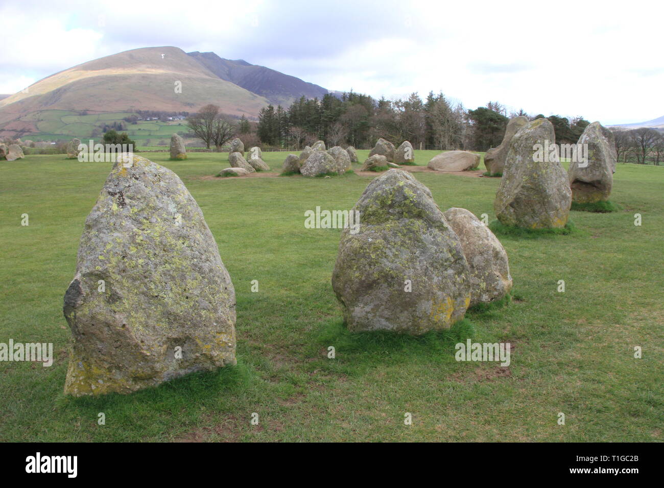 Castlerigg stone circle Stock Photo - Alamy