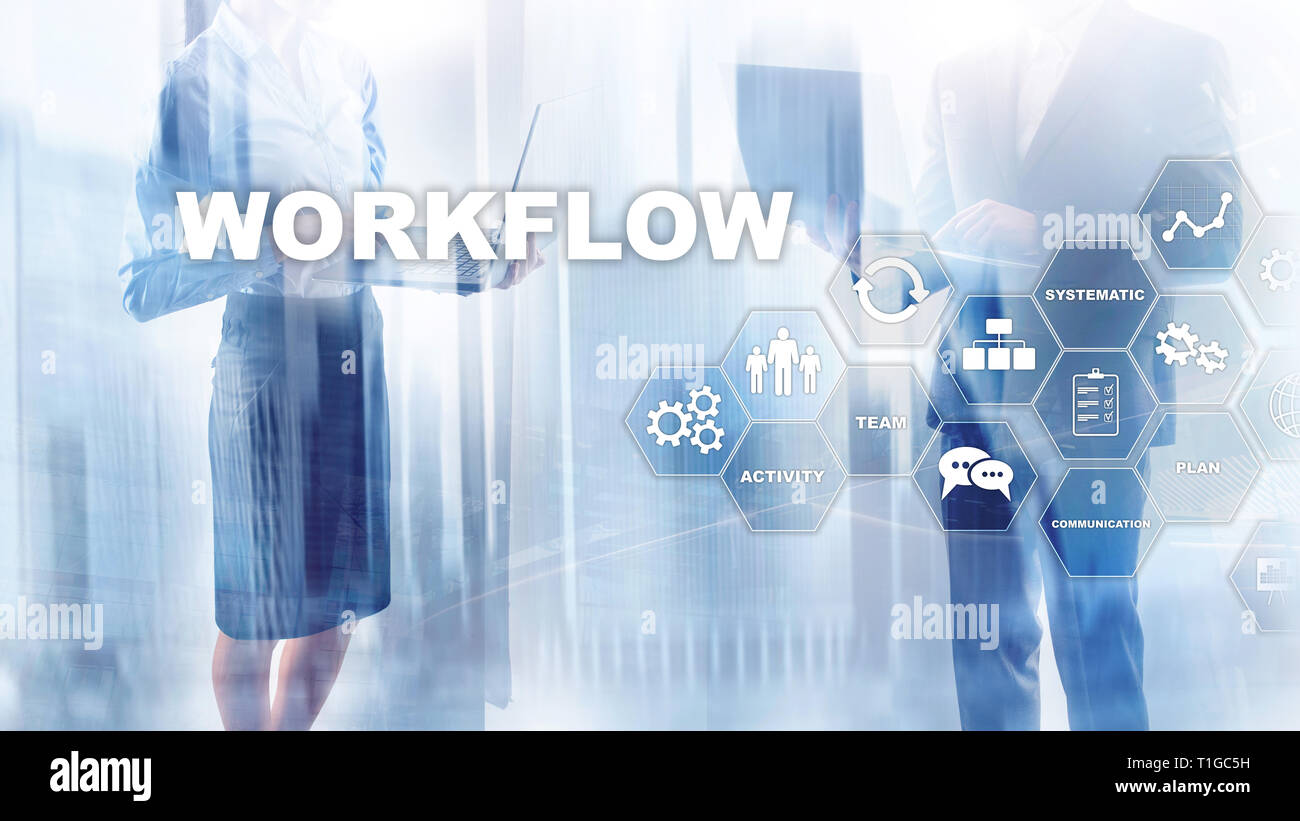 Automation of business workflows. Work process. Reliability and ...