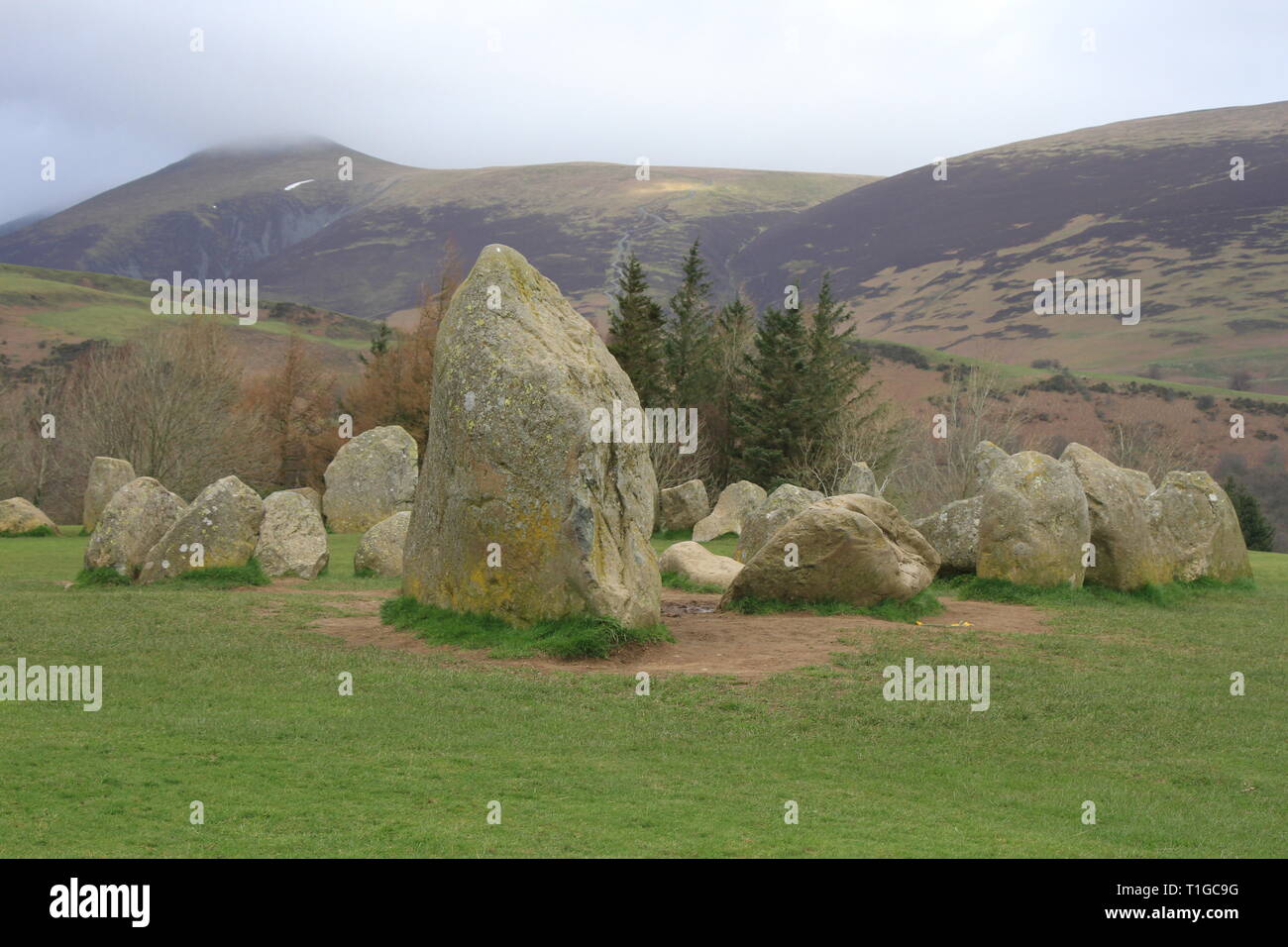 Castlerigg stone circle Stock Photo - Alamy
