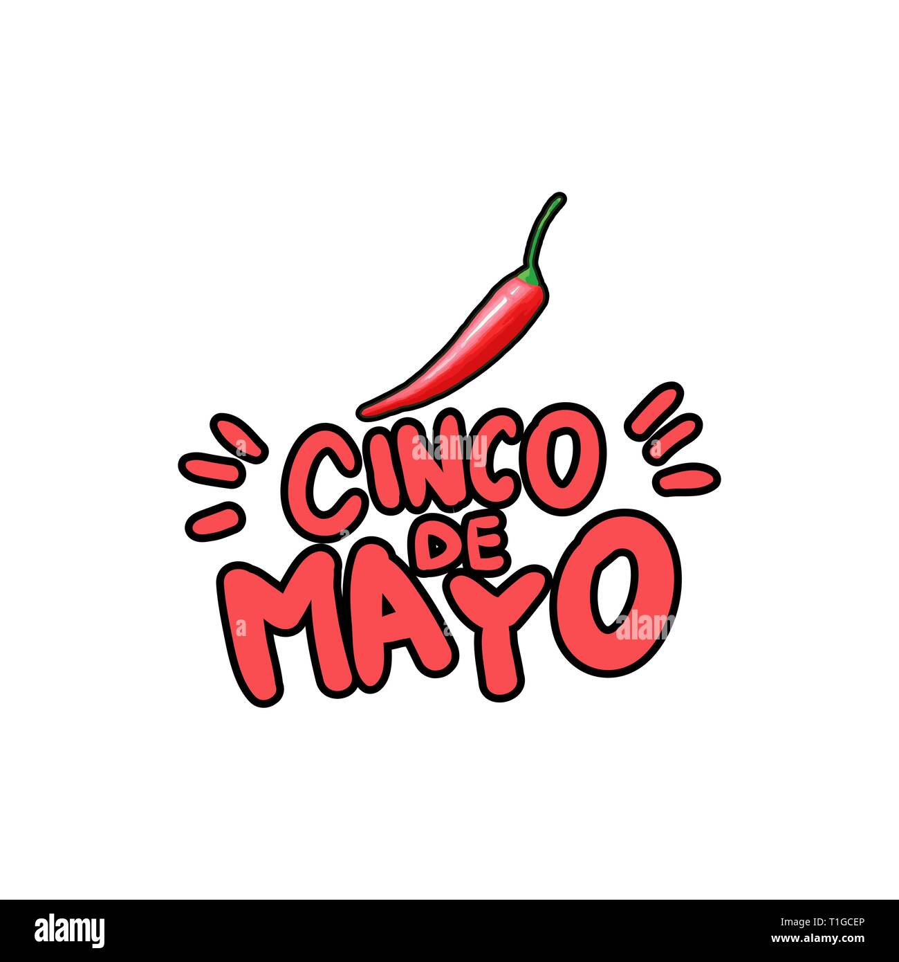 Festive cactus Stock Vector Images - Alamy