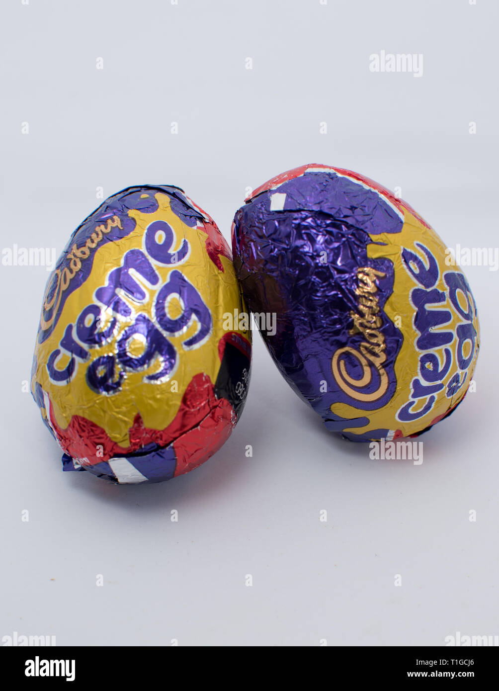 Cadbury creme eggs Stock Photo - Alamy