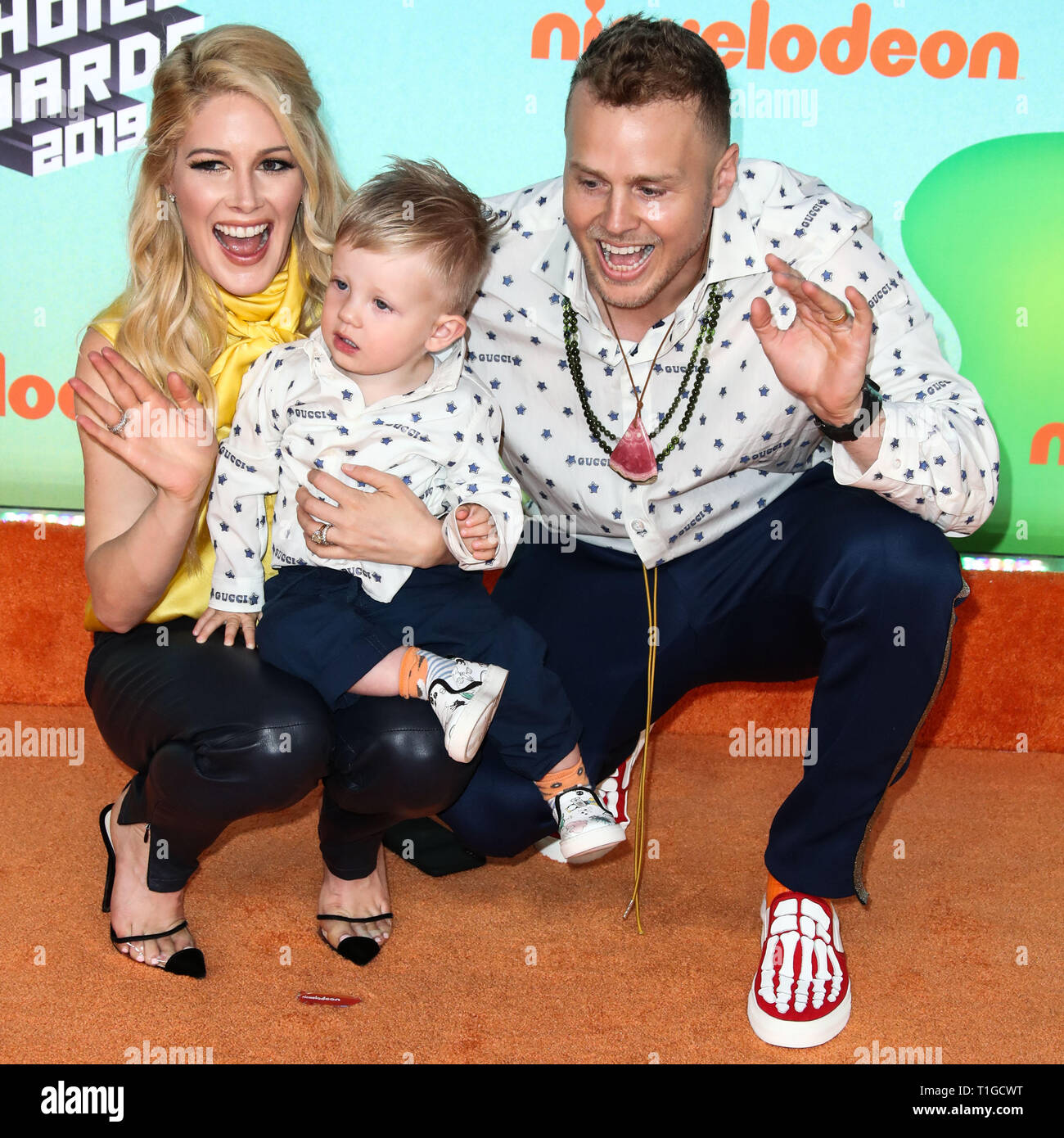 LOS ANGELES, CA, USA - MARCH 23: Heidi Montag (Heidi Pratt), Gunner ...