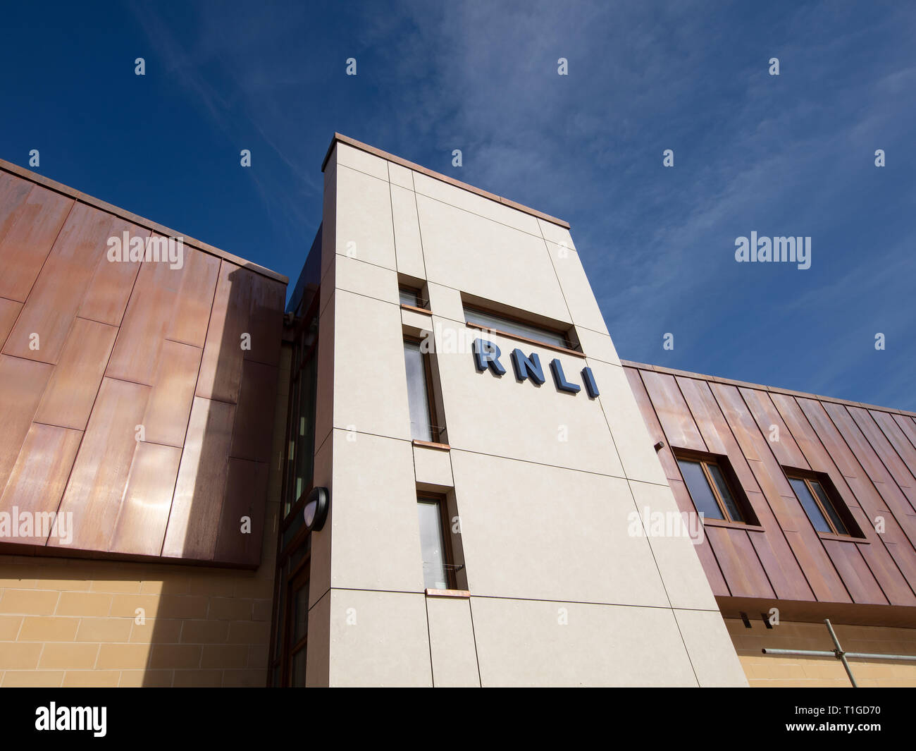 An image of Scarborough Rnli’s new Lifboat Station Stock Photo - Alamy