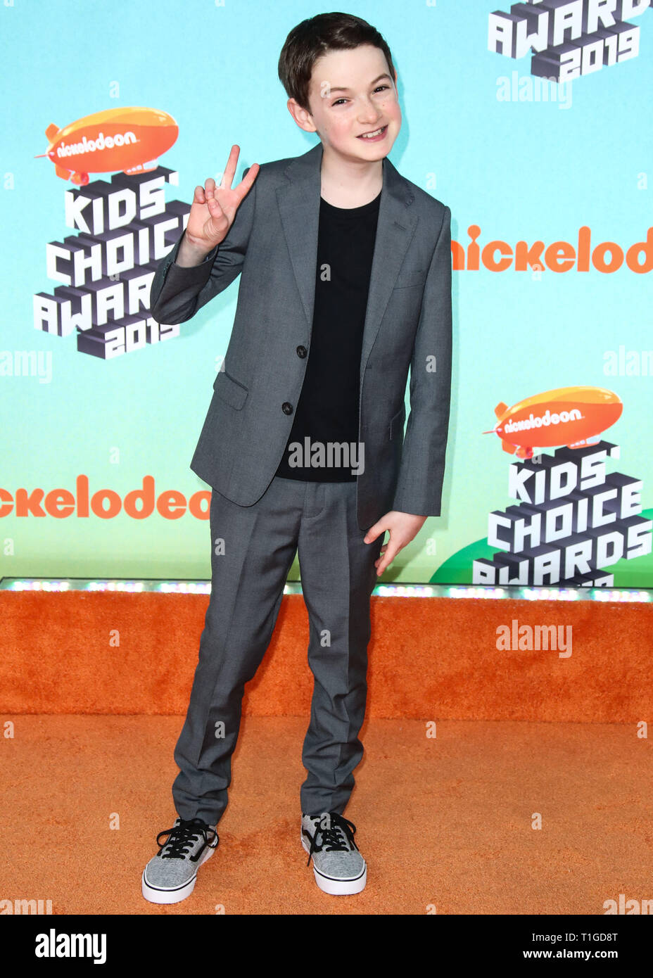 LOS ANGELES, CA, USA - MARCH 23: Jason Maybaum arrives at Nickelodeon's ...