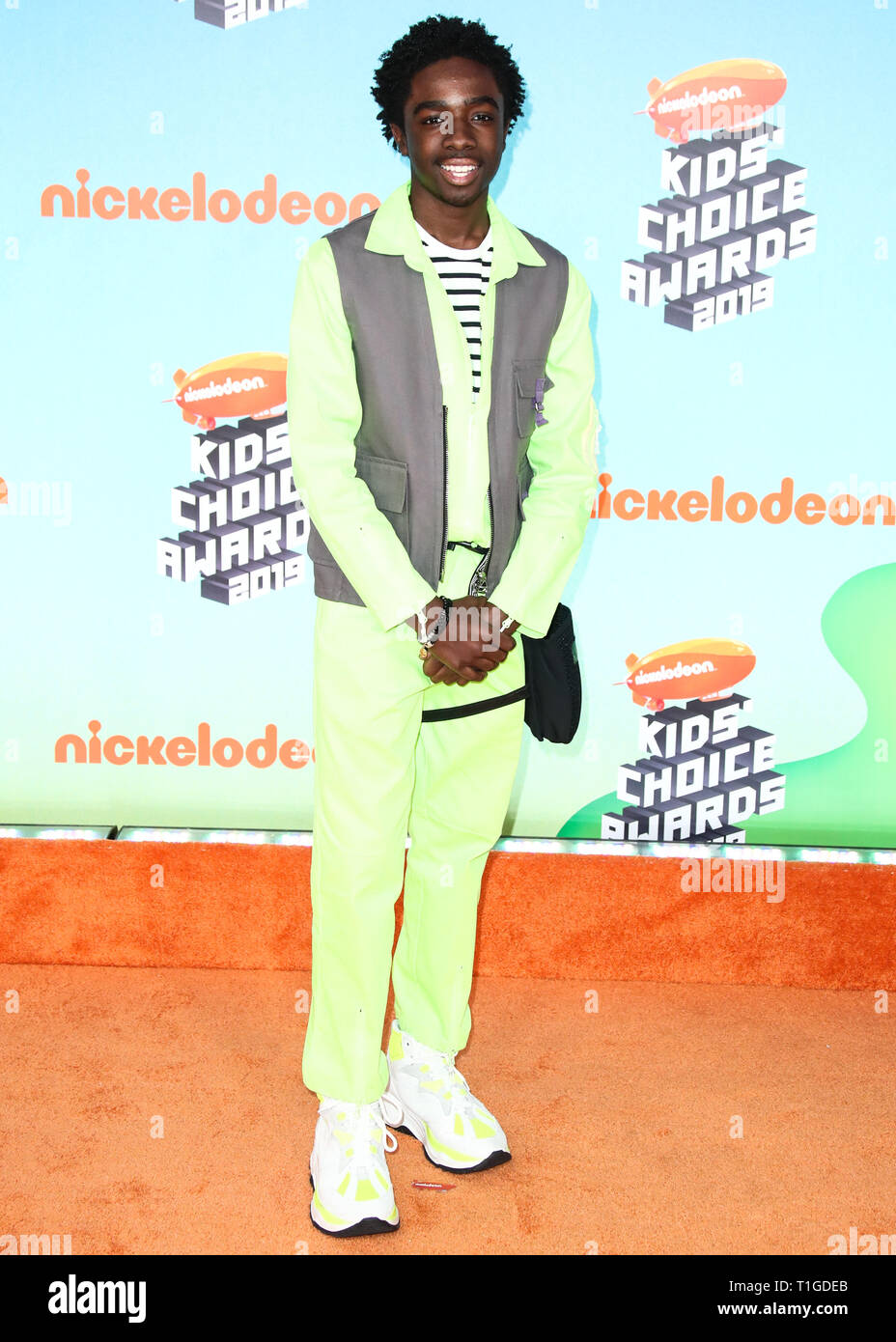 LOS ANGELES, CA, USA - MARCH 23: Caleb McLaughlin arrives at ...