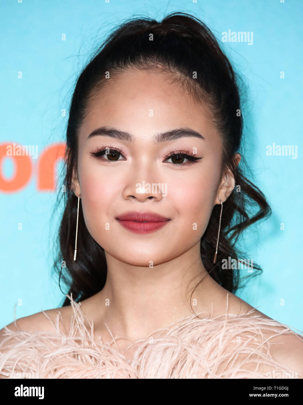 LOS ANGELES, CA, USA - MARCH 23: AC Bonifacio arrives at Nickelodeon's ...