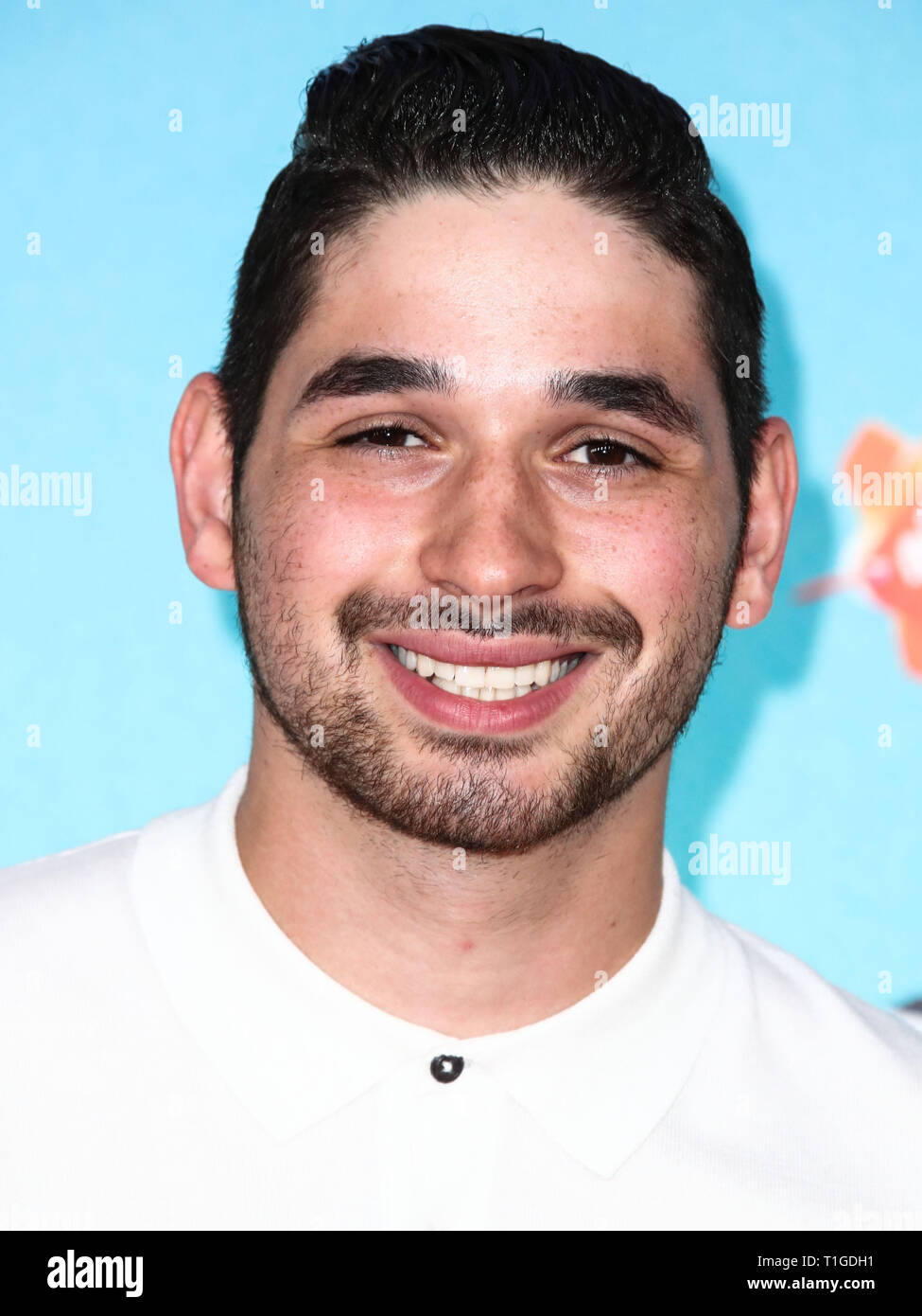 LOS ANGELES, CA, USA - MARCH 23: Alan Bersten arrives at Nickelodeon's ...