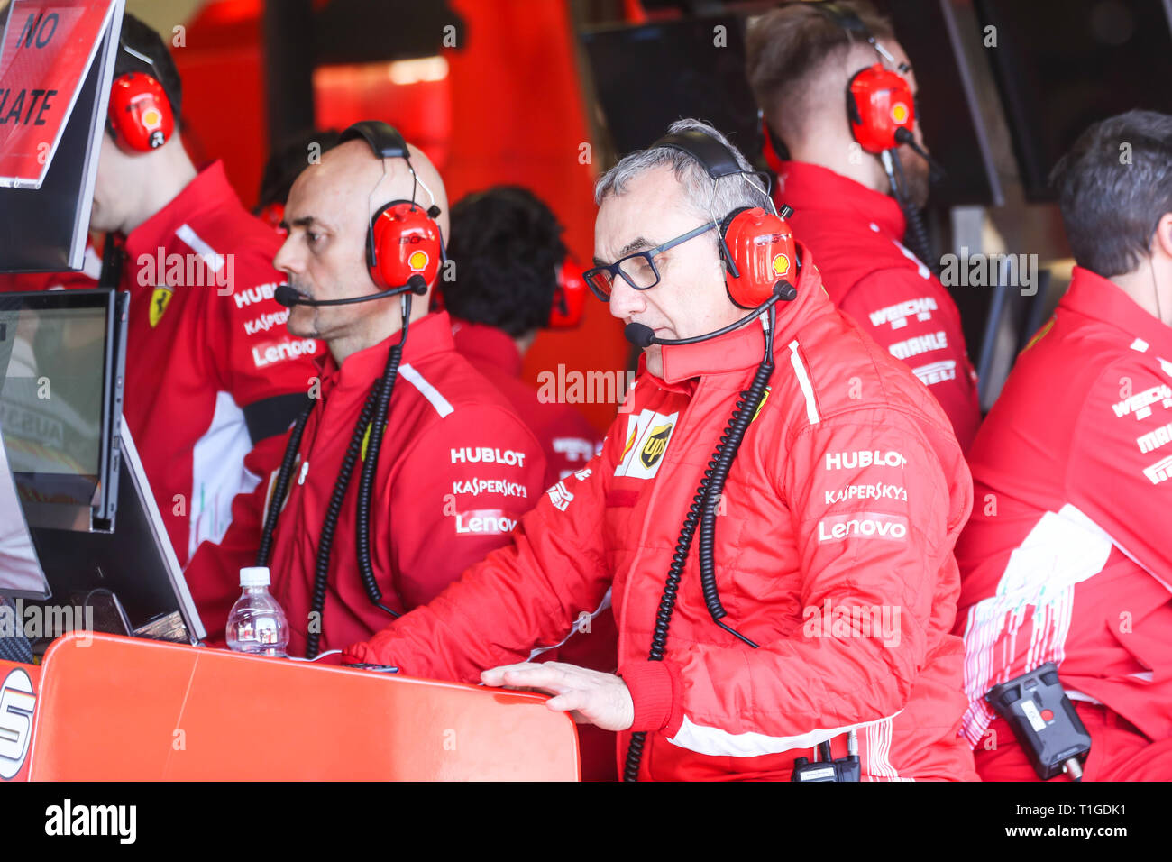Scuderia ferrari mechanics hi-res stock photography and images - Alamy