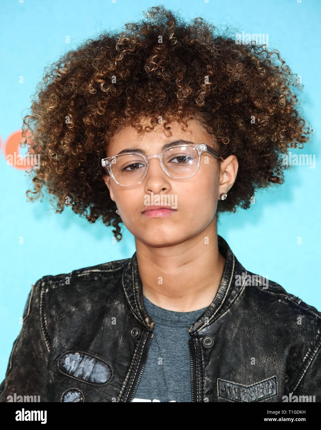 LOS ANGELES, CA, USA - MARCH 23: DJ Young 1 arrives at Nickelodeon's ...